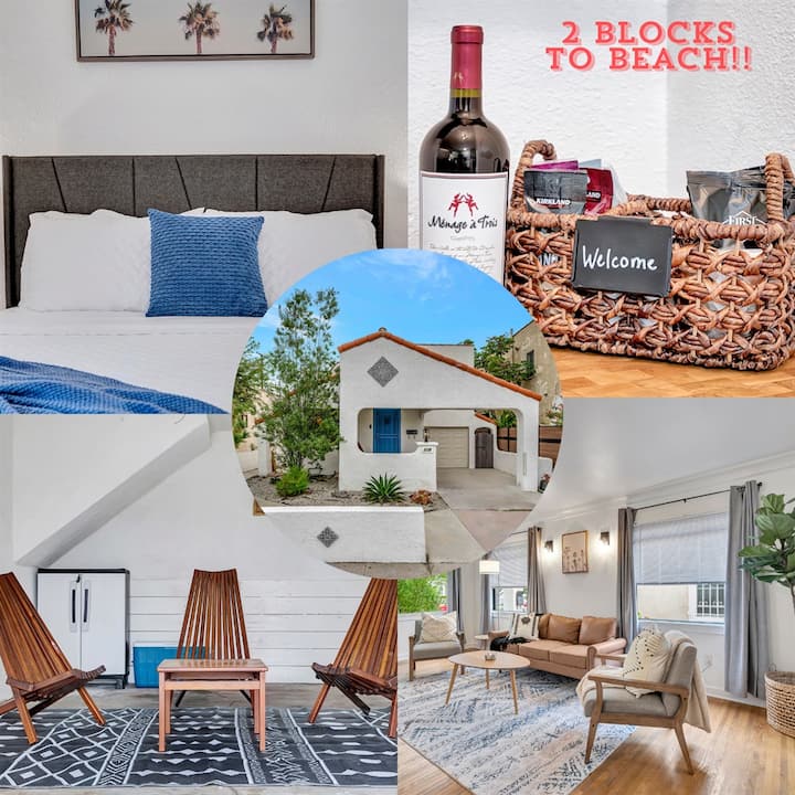 Walk To Beach, Boutiques & Bars — Family Friendly - Long Beach, CA