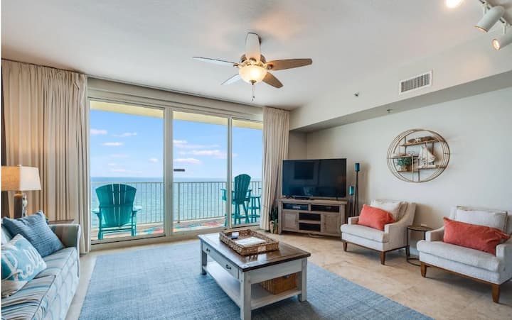 Beachfront End Unit! Sunset Views Shores Of Panama - Panama City Beach, FL