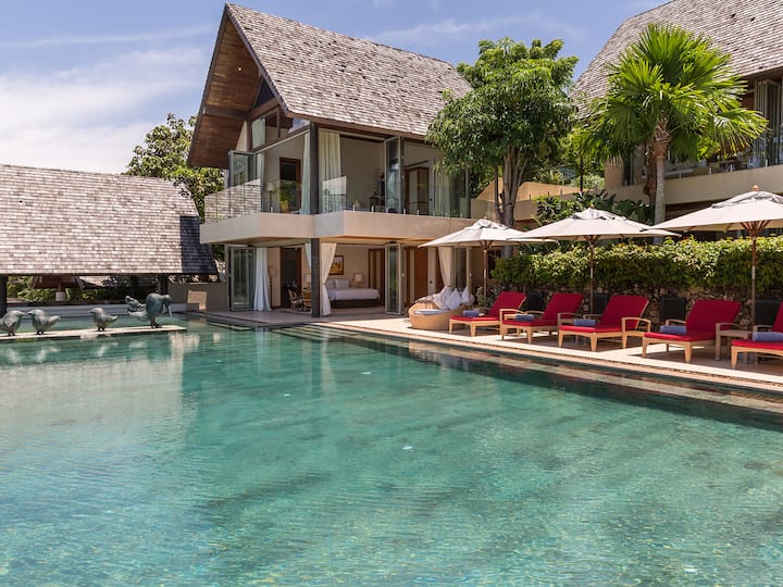 Panacea Retreat | 5br Designer Pool Villa, Bophut - Ko Samui