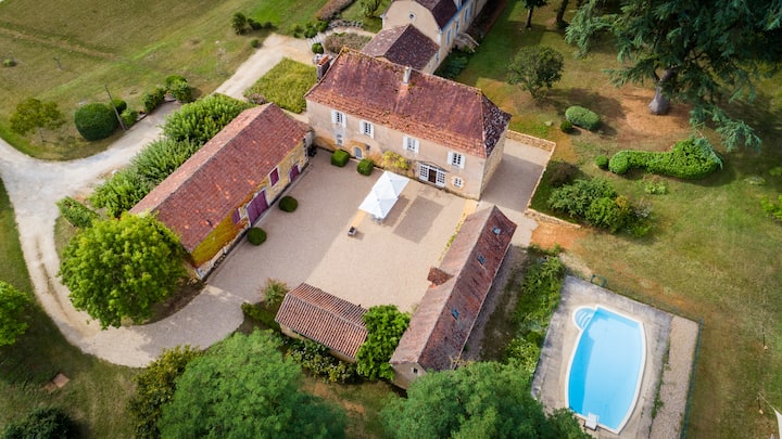 Maison Noble Exceptionelle Pour 12 Personnes - Le Bugue