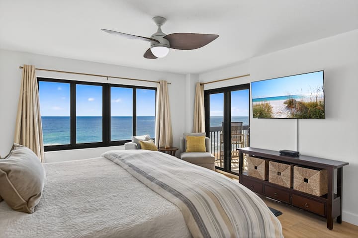 Luxury 3/3 Oceanfront Corner With A Heated Pool - Ormond Beach, FL