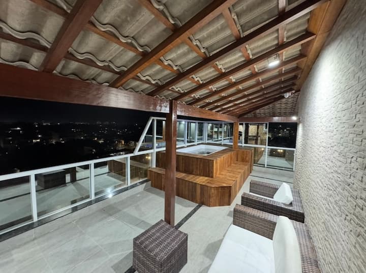 Duplex Penthouse 5 Mins Walk To The Beach - Río de Janeiro