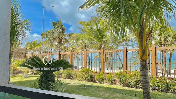 Es - Araçá Pé Na Areia Frente Mar - Ap 102 - Natal