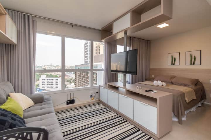 Studio In Build W Pool Near Hosp Premium Msso0902 - Goiânia