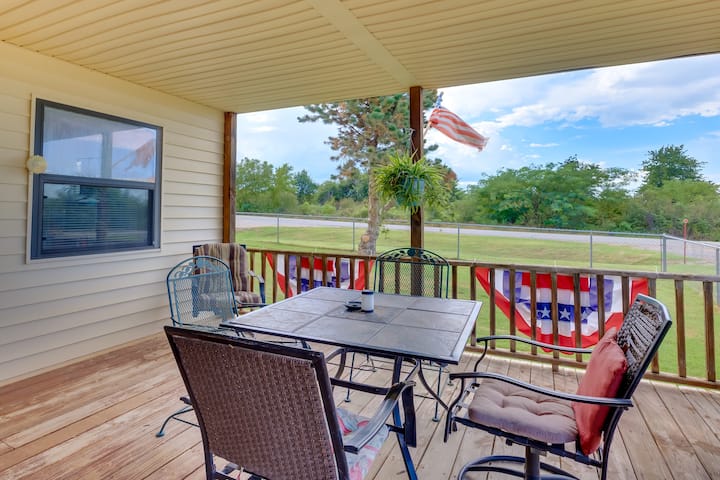 Cozy Fort Cobb Home Rental Near Lake Access! - Fort Cobb Reservoir, OK