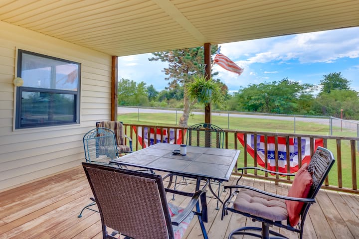Cozy Fort Cobb Home Rental Near Lake Access! - Fort Cobb Reservoir, OK