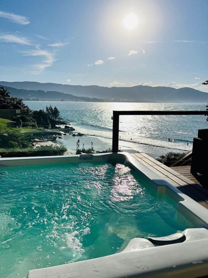 Surfland Brasil - Jacuzzi Spa, Seaside, 4 Suites - Garopaba