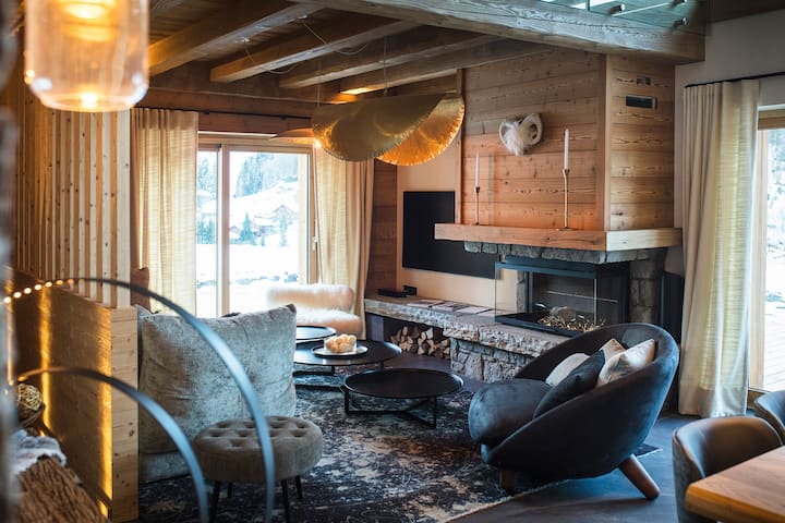 Lcz - Le Chalet Prestige, Sauna Et Hammam 16p - La Clusaz