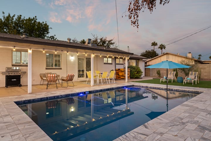 Boho Chic, Mtn Preserve Hike, Pool, & Grille! - Phoenix, AZ