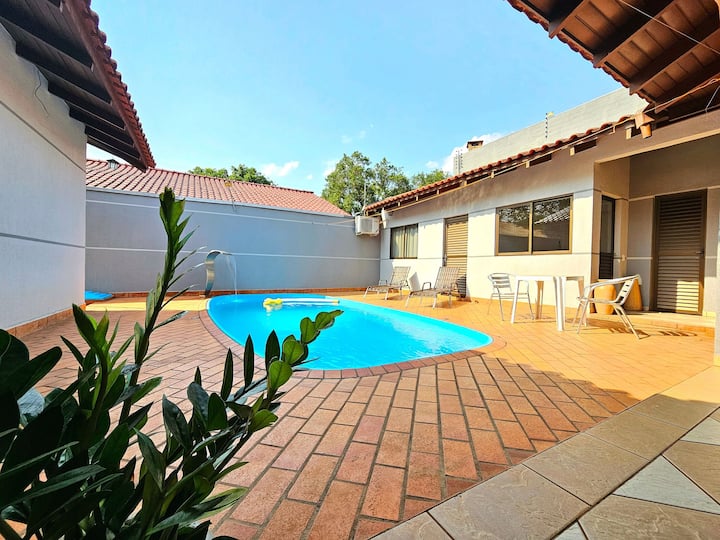 Casa Familiar 4 Quartos Piscina E Churrasqueira - Foz do Iguaçu