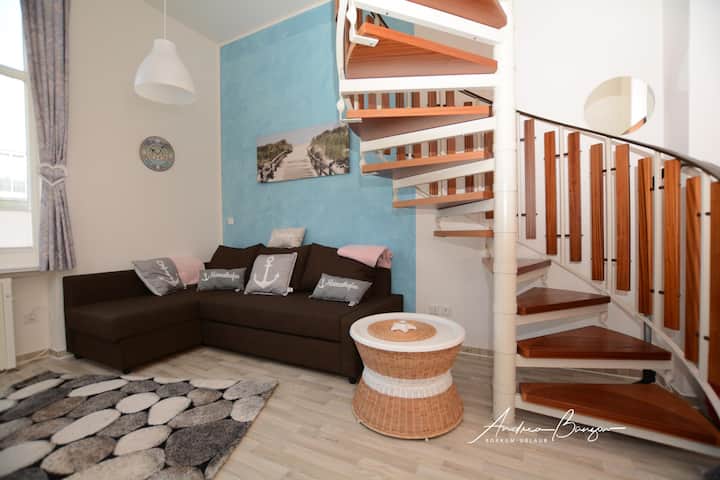 Haus Möwennest, Wohnung 8 "Ankerplatz" - Borkum