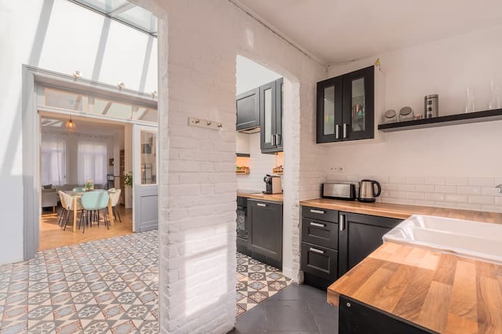 Maison 3 Chambres Avec Jardin, Proche Lille - Gare de Lille Europe - Euralille