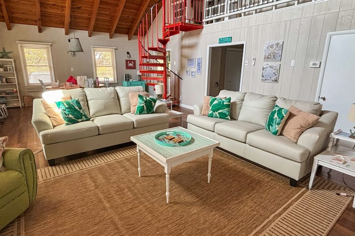 3br With Ocean View, Deck, Grill, Beach Access - エメラルド・アイル, NC