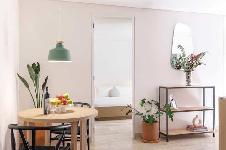 Art-deco 1-bedroom W/ Private Balcony In Condesa - Mexico City