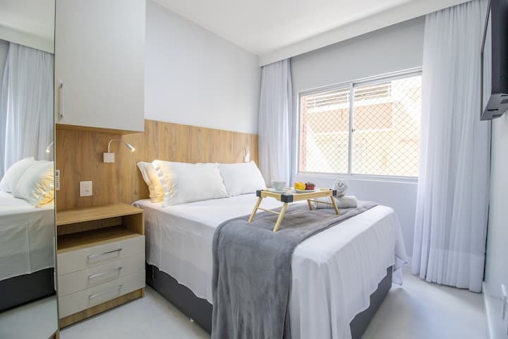 Jdf33 - Quadra Mar, 1 Dorm, Rua 1200, Climatizado - Balneário Camboriú