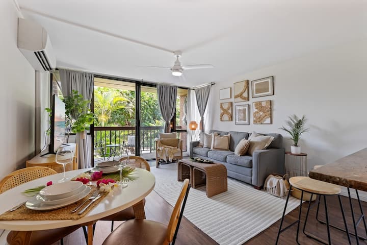 Ocean View Maui Corner Unit - Steps To Beach - Kihei, HI