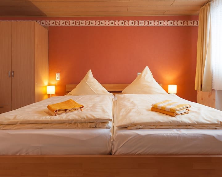 Triple-salle De Bain Partagée-vue Sur Jardin-zimme - Aachen