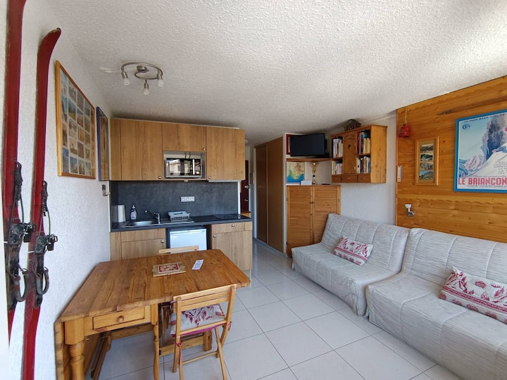Studio Cosy, 2 Pers, Proche Pistes Et Commerces - - Montgenèvre