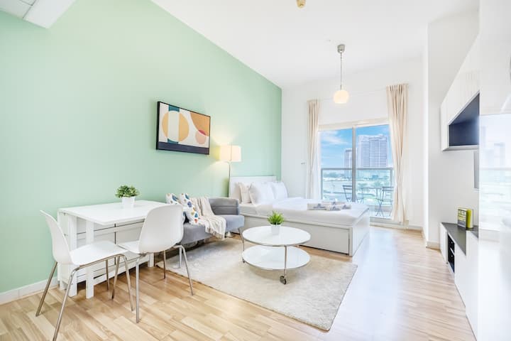 Luxe Studio With Upgraded Interior In Sports City - Dubai