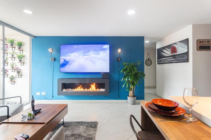 Modern Medellín Apartment With Balcony 3 Bedrooms - Sabaneta