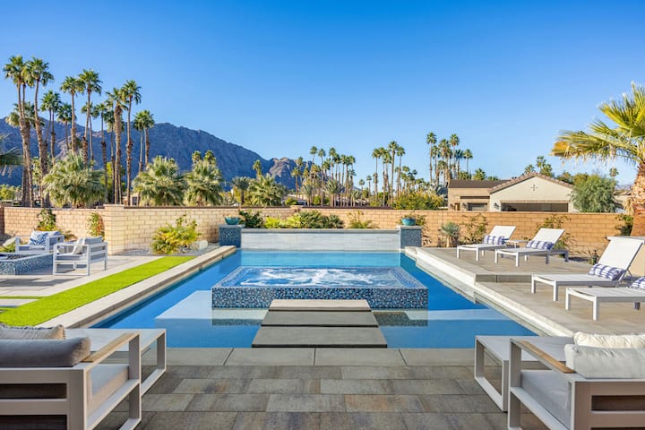 Poolside Paradise | Fire Pit & Golf Next Door - La Quinta, CA