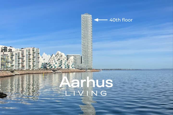 Best View In Denmark From 40th Floor - Aarhus
