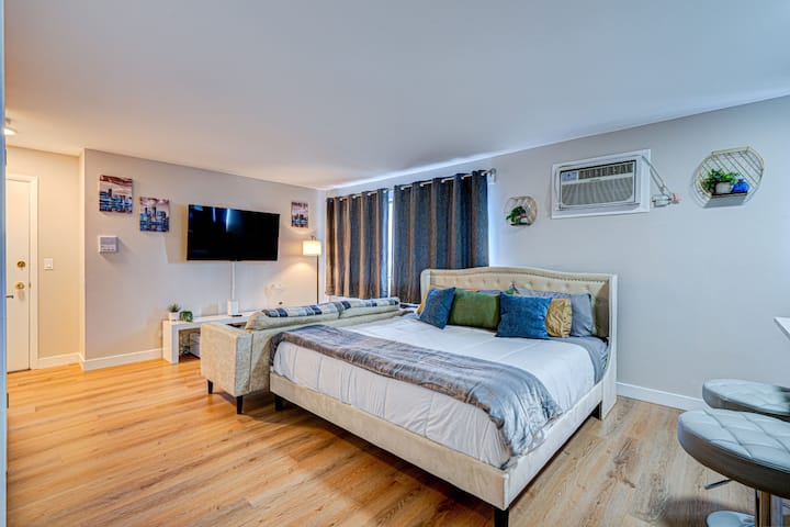 King Bed Studio By O'hare| Safe Neighborhood - Aéroport O'Hare de Chicago (ORD)
