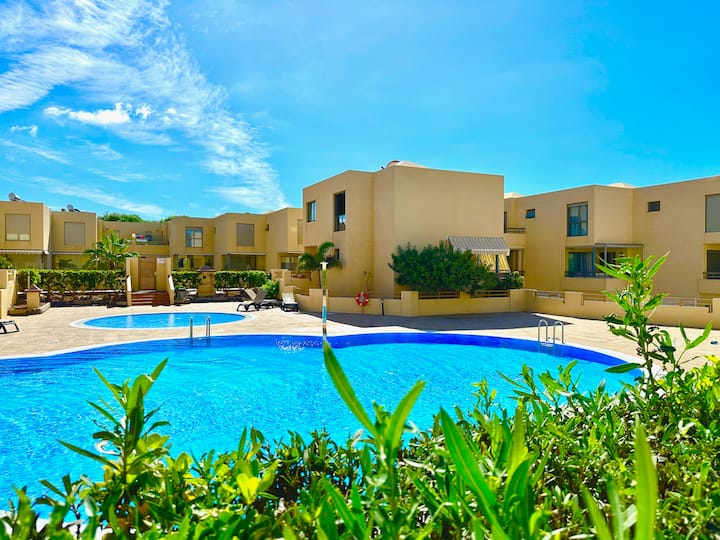 Pambnb - 250m To Beach, Family Pools, Wi-fi & Bbq - El Médano