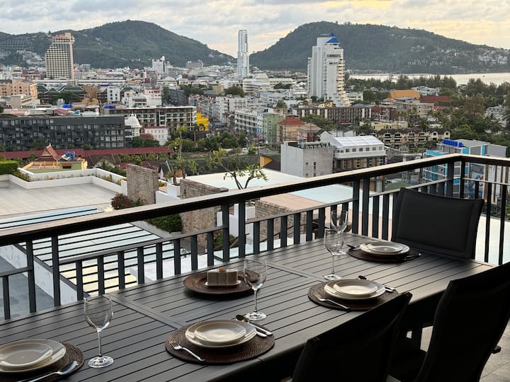 Bliss Patong - 2br Sea View Condo - Roof Top Pool - Patong Beach