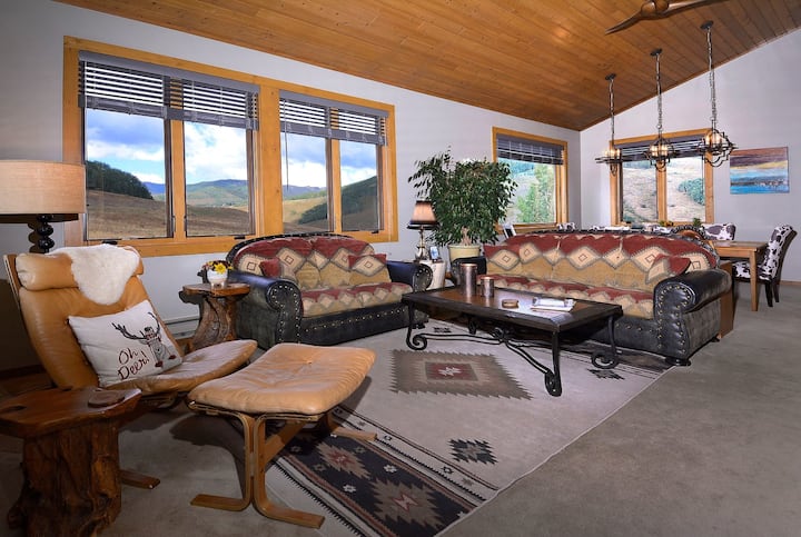 Paradise Vista, Comfortable Home, Incredible Views - Crested Butte