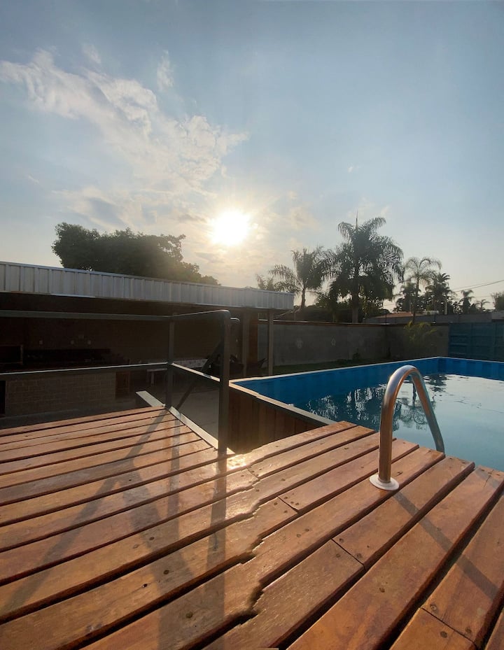 Zf02h Casa Com 5 Dormitórios, Piscina Em Container - Limeira