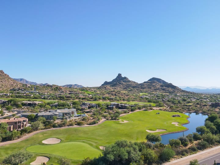 Luxury 1 On The Green: The Villas At Troon North - Carefree, AZ