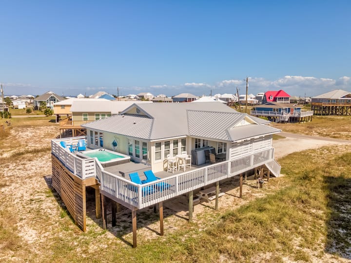 Ocean Views & 104° Heated Pool! Feelin’ Salty - Dauphin Island, AL