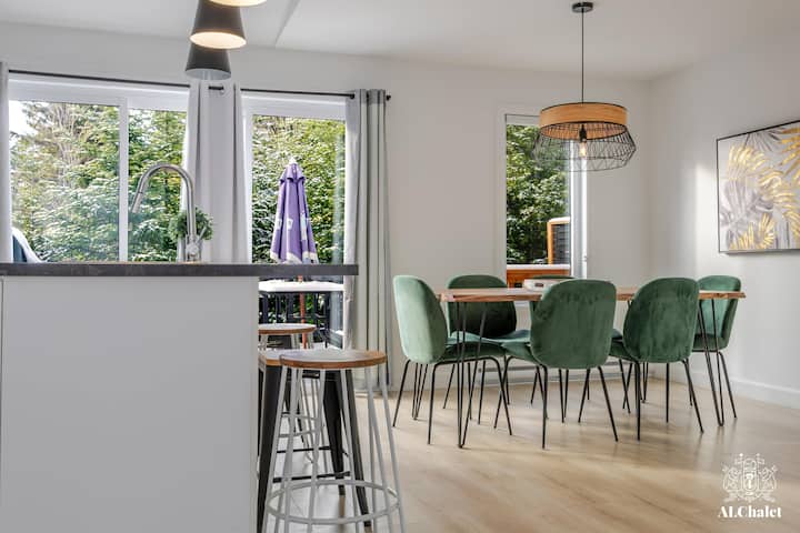 Apollon | Paradis Familial | Piscine, Spa, Sauna - Portneuf