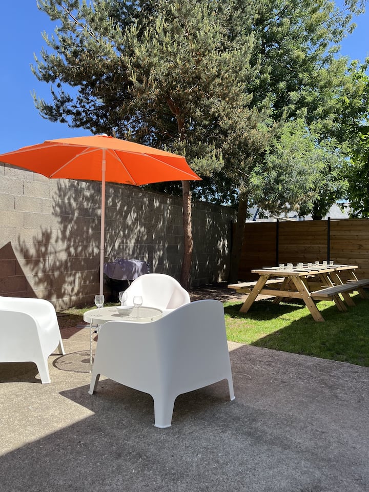Casa Calot - Maison 5 Chambres - Clim - Jardin - Angers