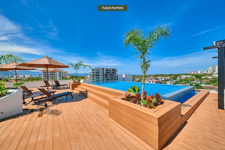 Brand New 2br Apt - Infinity Pool - Versalles - Puerto Vallarta