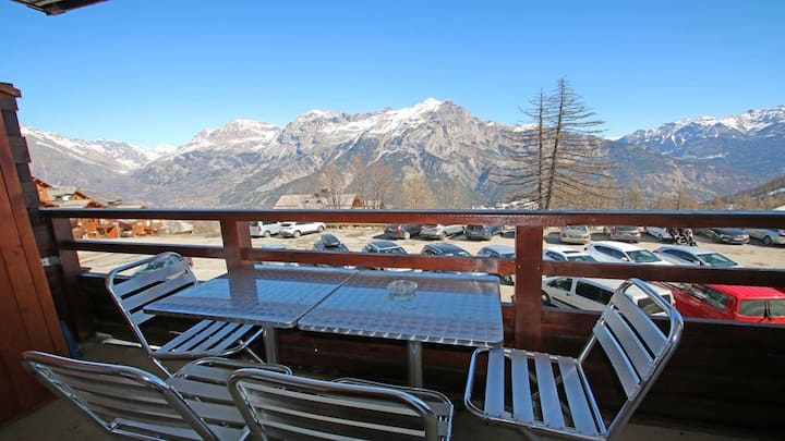 Dba122 – Appt 1 Chambre + Cabine - Balcon - 6 Pers - Vallouise