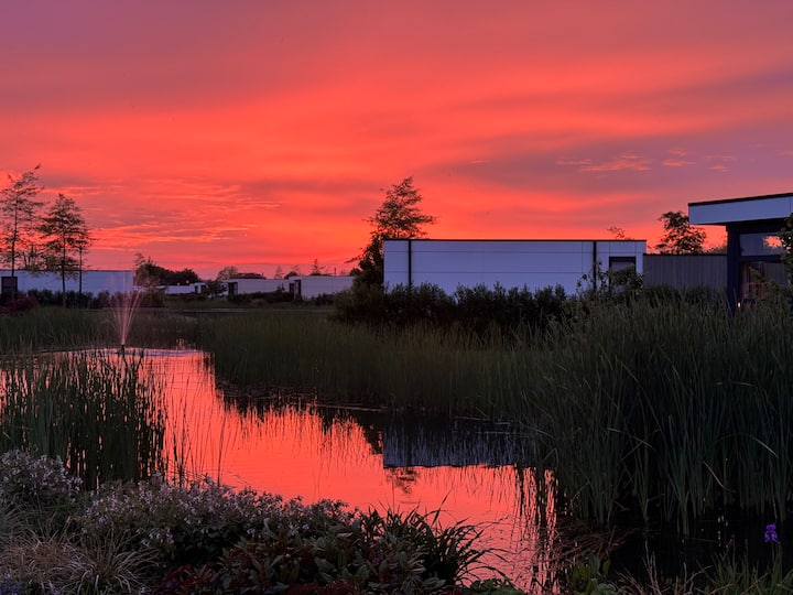 Marina Strandbad Chalet Aan Het Water Mit Zaun Hau - Doesburg