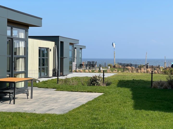 Enkhuizer Strand Chalet Aiwenore Mit Zaun Haus Nr. - Enkhuizen