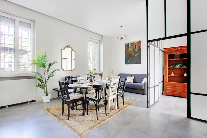 Magnifique Appartement - 2br/7p - Buttes Chaumont - Les Lilas