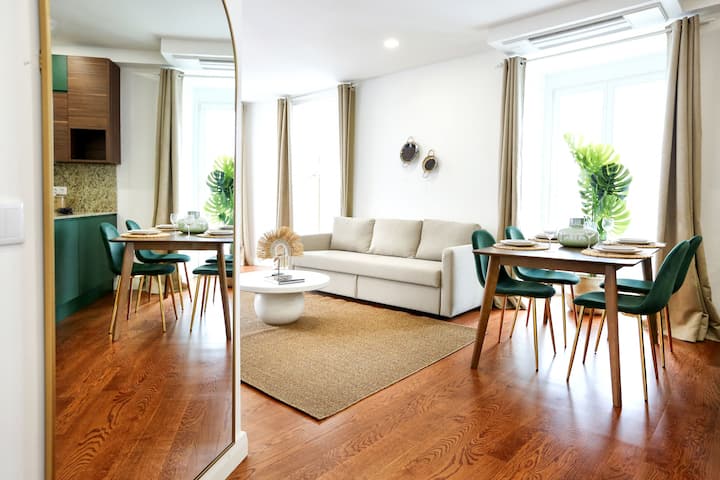 Green Bliss In Faro: Central One-bed Oasis - Faro