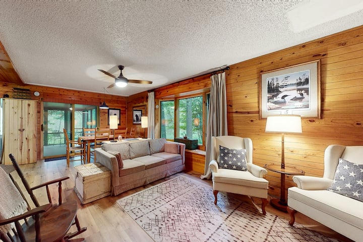 2br Waterfront Cabin With Kayaks - Minocqua, WI