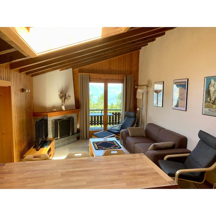 Mayens De L'ours Az 032 - Mountain Apartment 6 P - Sion