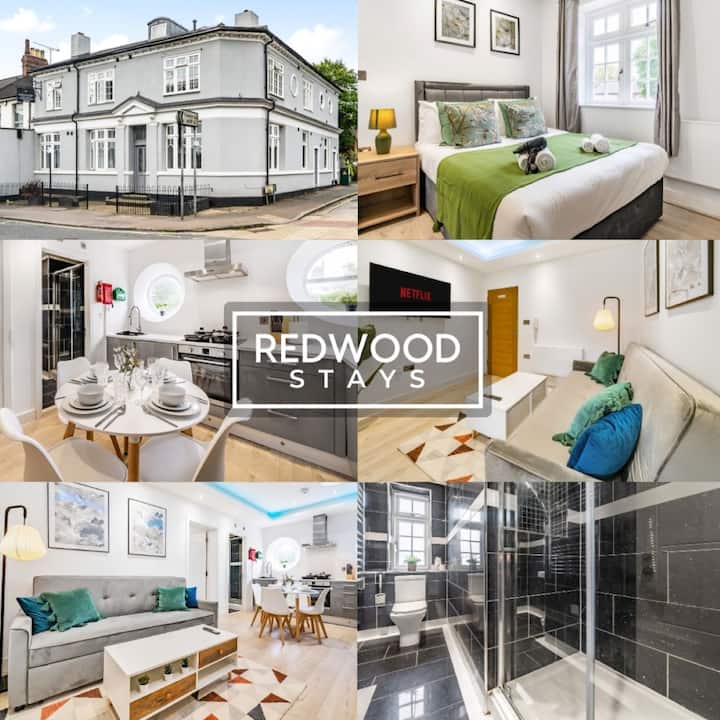 Modern 1br Flat | Wifi | Netflix | Near Station - Farnham