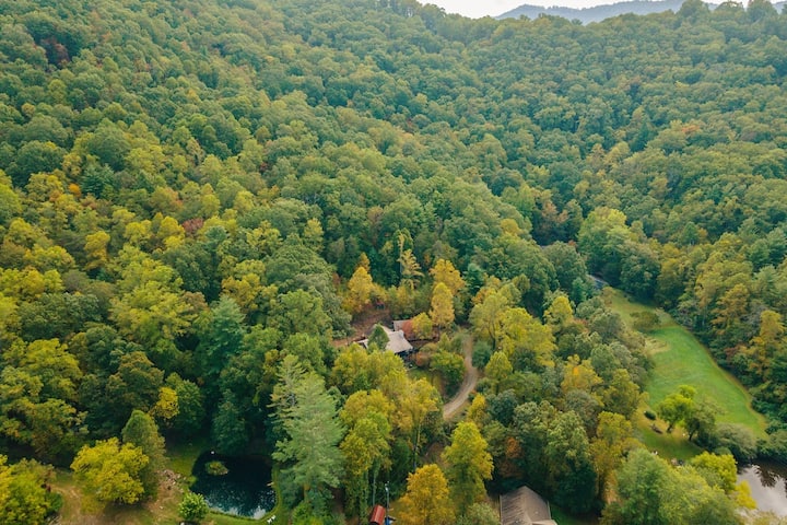 Stone's Throw Farmhouse | Near Avl | Dog-friendly - Asheville, NC