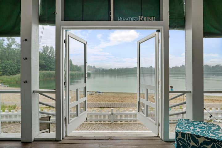 Lake Kai Charmer - 4 Bedroom, Beachfront Deck, Kay - Michigan City, IN