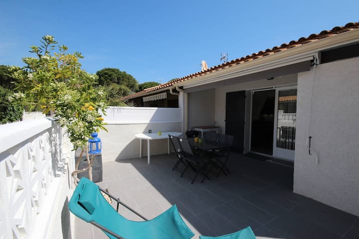 Jolie Maison Climatisée Dans Résidence Avec Piscin - Portiragnes