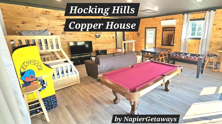 Near Top Trails | Hottub, Gameroom, Playset, Piano - Ohio