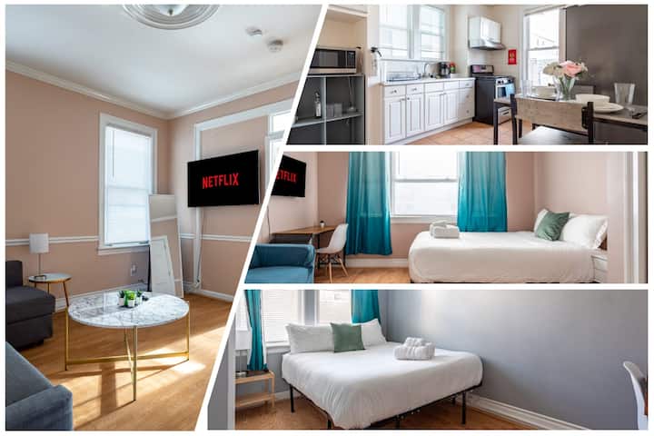 30-min To Nyc: 2br Apt, Pets Welcome - Jersey City, NJ