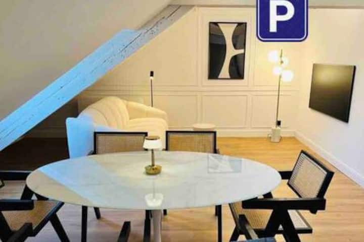 Chez Sandrine, Mon Appartement ÉLégant + Parking - Estrasburgo